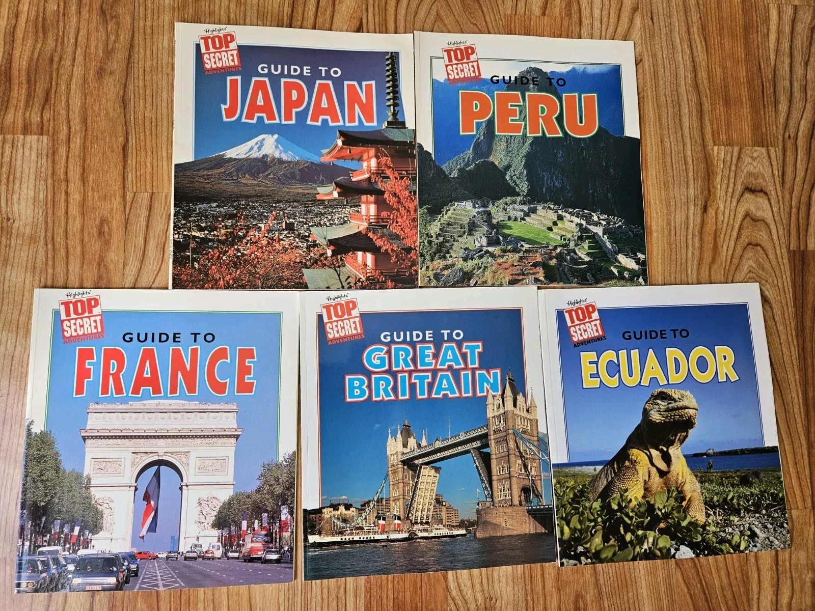 Lot of 5 Highlights Top Secret Adventures for Children Paperback Guide ...