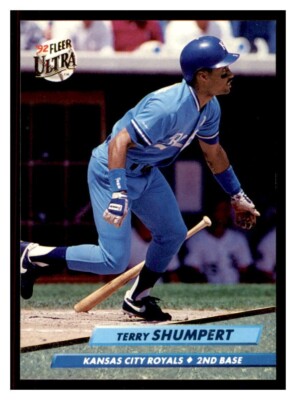 1992 Fleer Ultra #77 TERRY SHUMPERT Kansas City Royals | eBay