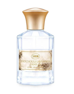 New Sabon Patchouli Lavender Vanilla 2.7oz 80ml Spray Body Mist Eau de ...
