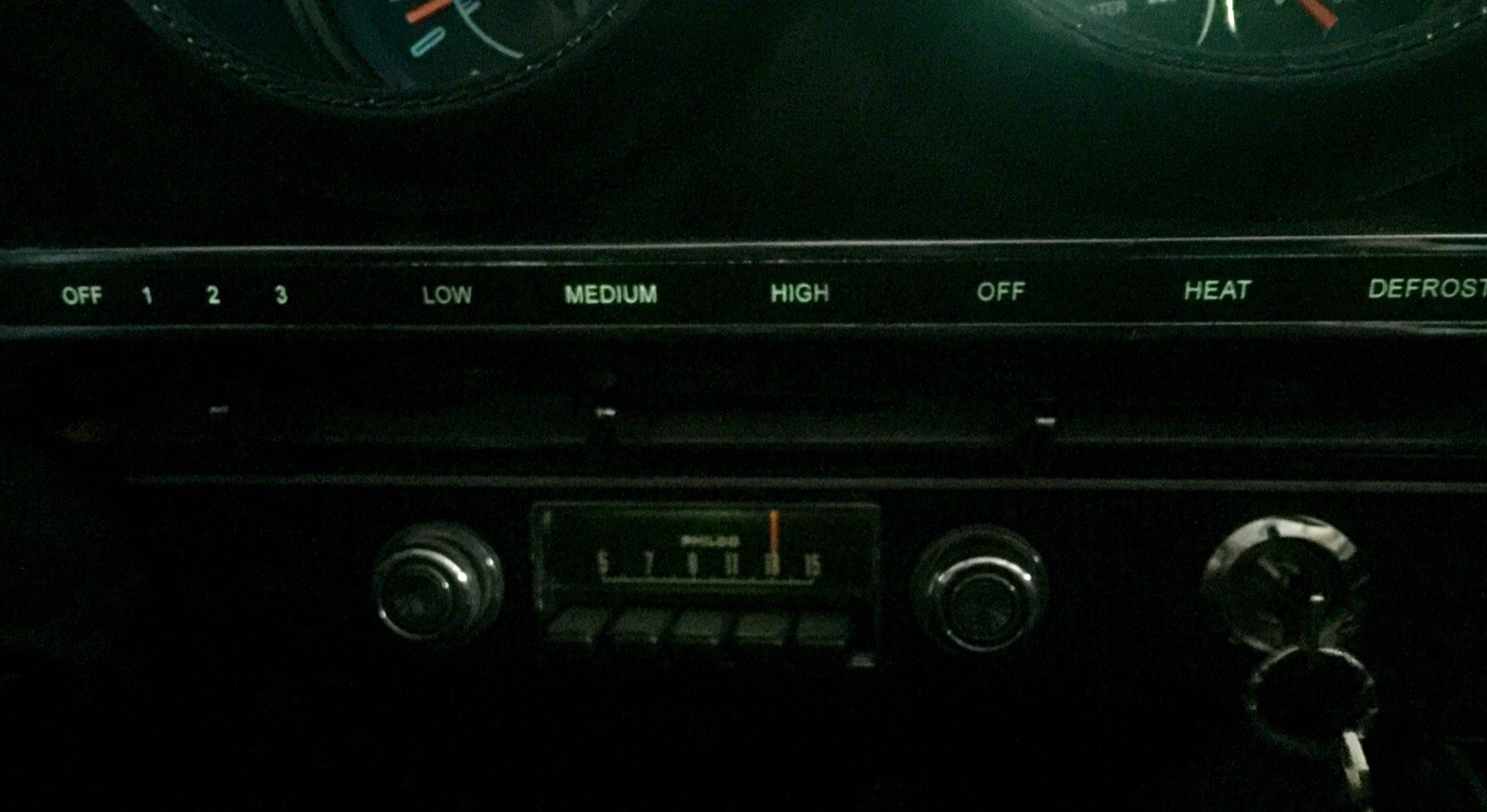 1968-69 FORD TORINO, FAIRLANE, RANCHERO, COBRA: DASH CONTROL STRIP | eBay