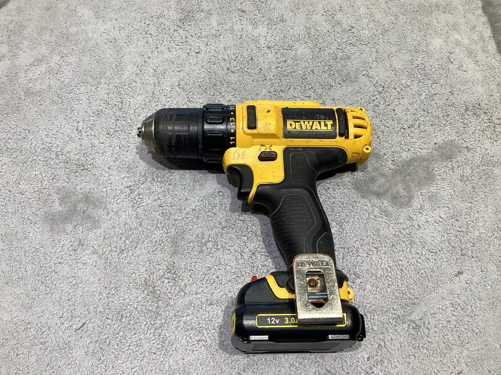 Dewalt Drill Screwdriver DCF610 Drill/Driver DCD710 w/3batt+Charger ...