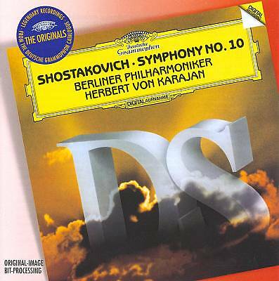 Shostakovich: Symphony No. 10 by Herbert von Karajan (CD, 2008) for ...