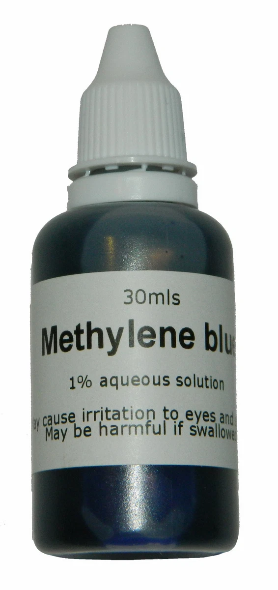 Methylene Blue Stain 1%, 30ml Methylene Blue Dye Solution, 53% OFF