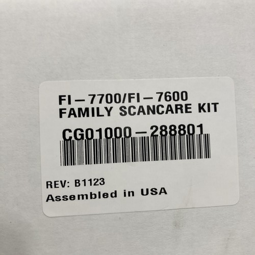 Ricoh Fujitsu ScanCare Kit CG01000-288801 for fi-7700 fi-7600 Series ...