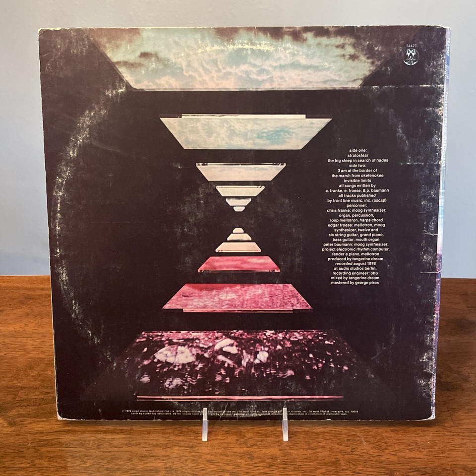 Tangerine Dream Stratosfear Vinyl Record 1976 VG | eBay
