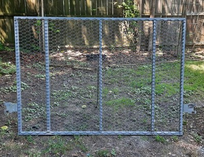 Utility Trailer 69" wide by 49" Long Steel Expanded Metal Ramp Gate ...