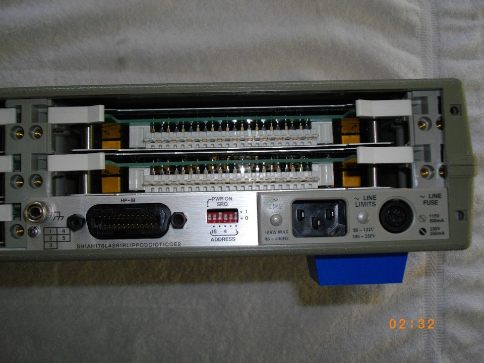 Hewlett Packard Switch/Control Unit 3488A Used CARDS ARE INCLUDED! | eBay