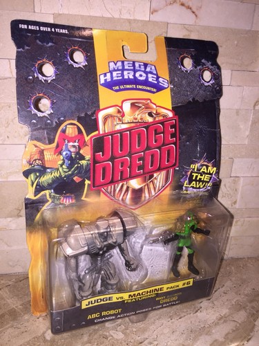 JUDGE DREDD MEGA HEROES JUDGE VS MACHINE PACK 6 | eBay