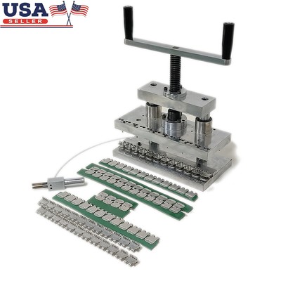 12 holes Stainless Steels Conveyor Belt Machine For Flexco PVC Belt ...