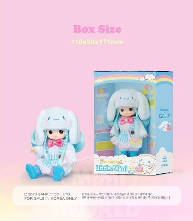 Sanrio Characters x Little Mimi 5 Styles Figure Doll Korean Toy | eBay