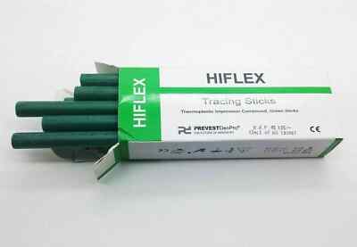 5 X Prevest DenPro Hiflex Green Sticks Dental Green Stick Compound 10 ...