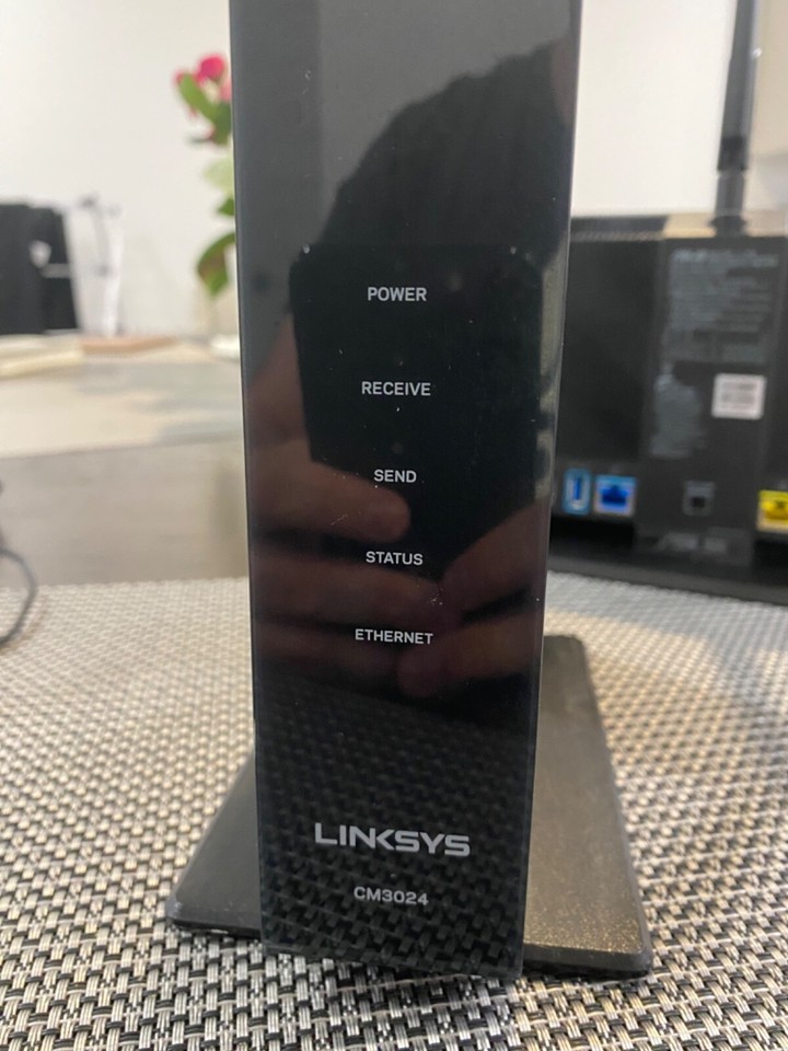 Linksys CM3024 Cable Modem Docsis 3.0 Intel With Adapter | eBay