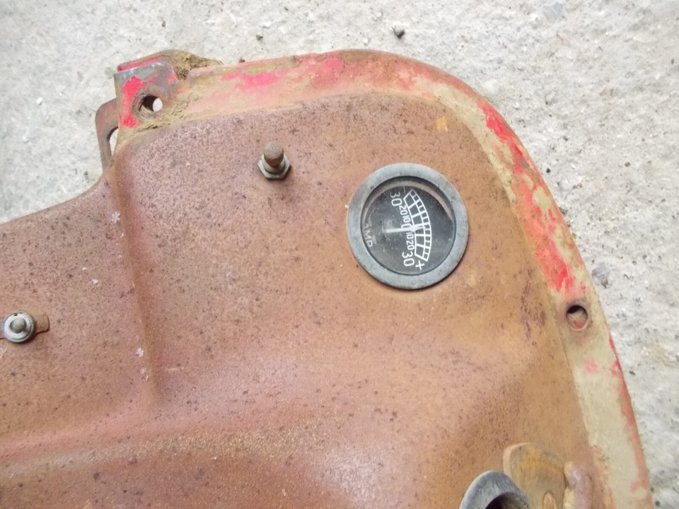 Ford 8N tractor original LATE model dash panel w/ tachometer gauges ...