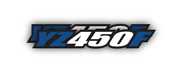 YAMAHA YZ450F SWINGARM STICKERS GRAPHIC KIT YZF 450 YZ 450F dirtbike ...