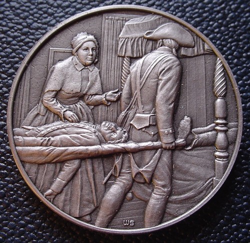 DAR Medal - CATHARINE LITTLEFIELD GREENE. Great Women American ...