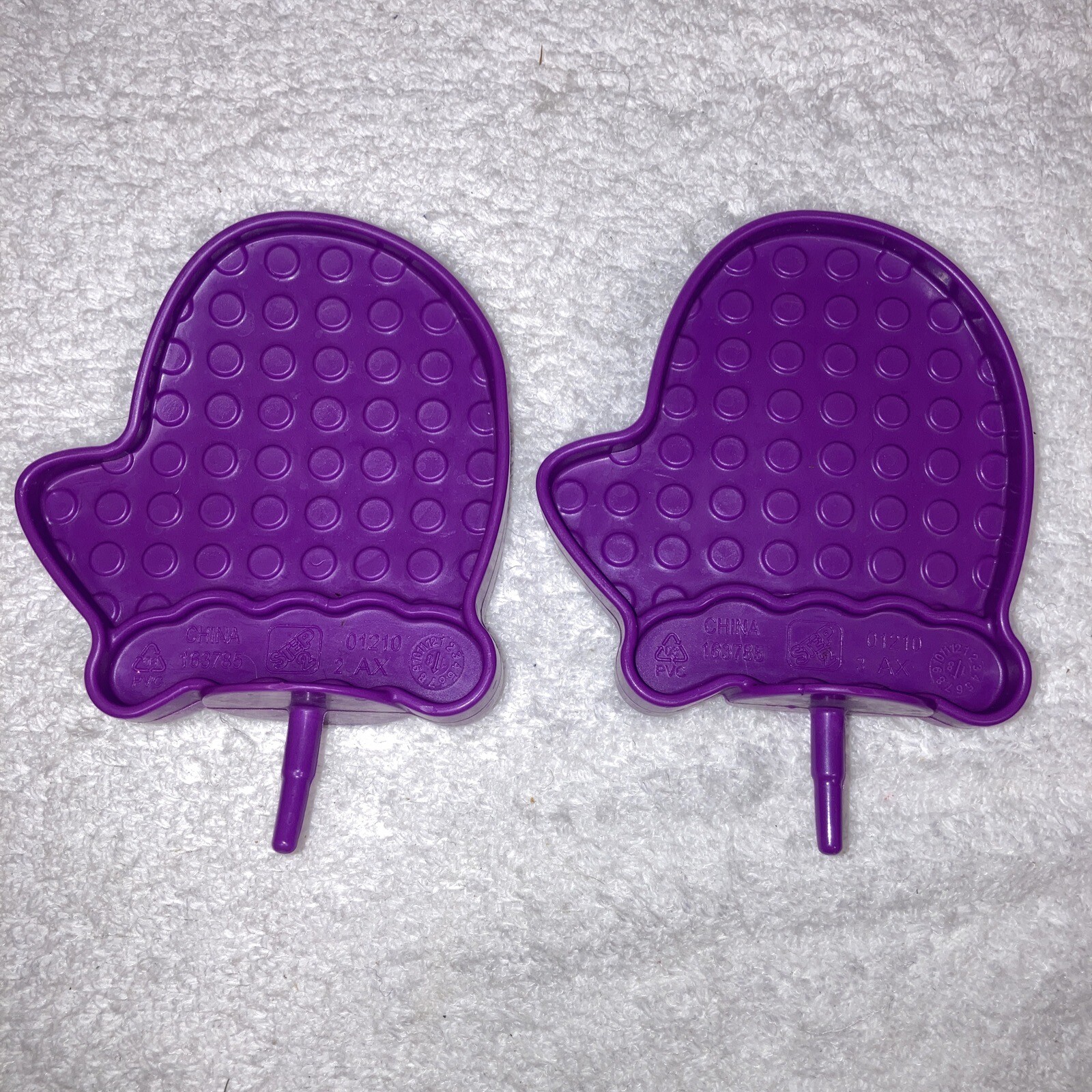 Step 2 My First Snowman Replacement Pieces Parts Purple Mittens | eBay