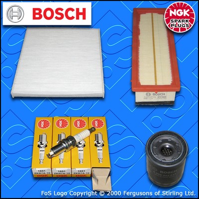 SERVICE KIT for FIAT 500 (312) 1.2 PETROL OIL AIR CABIN FILTER PLUGS ...