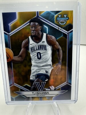 2023-24 TJ BAMBA BOWMAN BEST U UNIVERSITY #97 GOLD #43/50!! | eBay