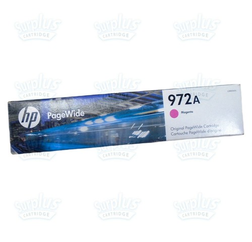 Genuine HP 972A Magenta Ink PageWide 577z 477dn 552dw 577dw 452dw ...