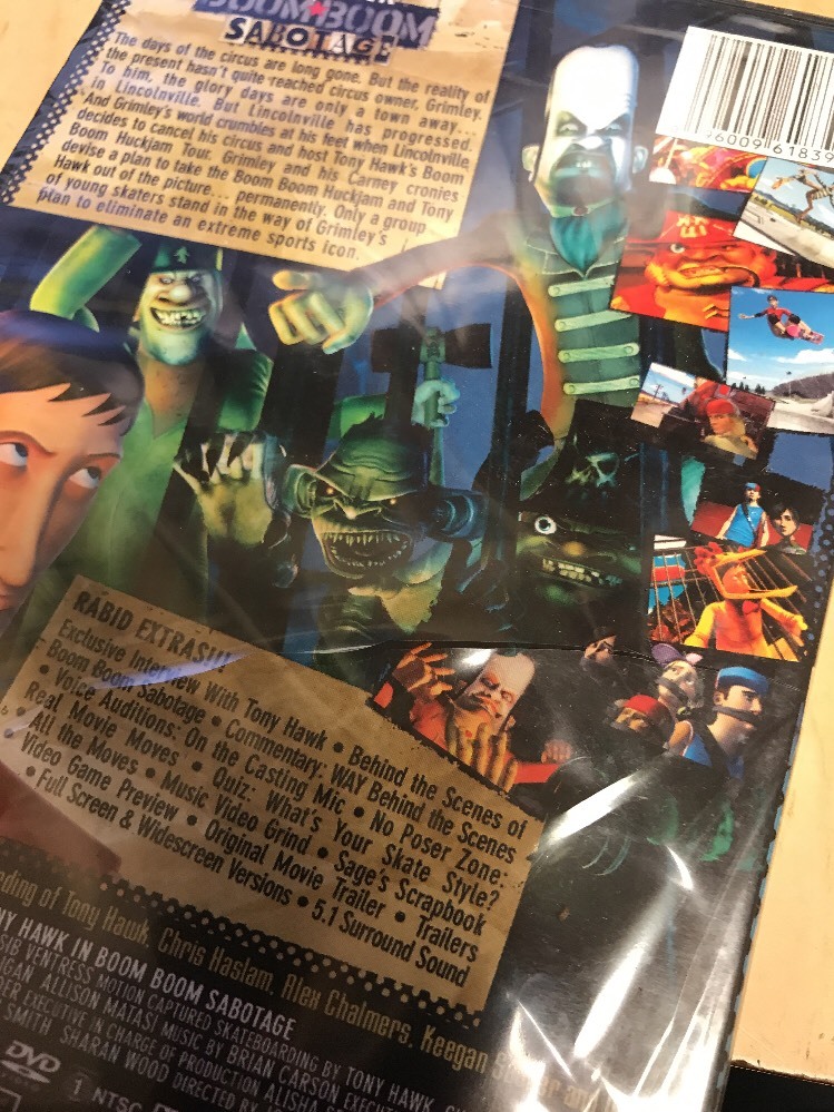 Tony Hawk in Boom Boom Sabotage (DVD, 2009) for sale online | eBay