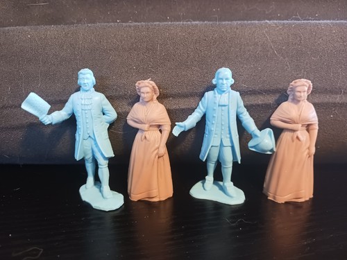Marx Recast Johnny Tremain Colonial Disney 45 MM 6 Figures | eBay