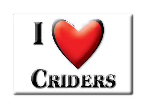Criders, Rockingham County, Virginia - Fridge Magnet I Love Souvenir ...