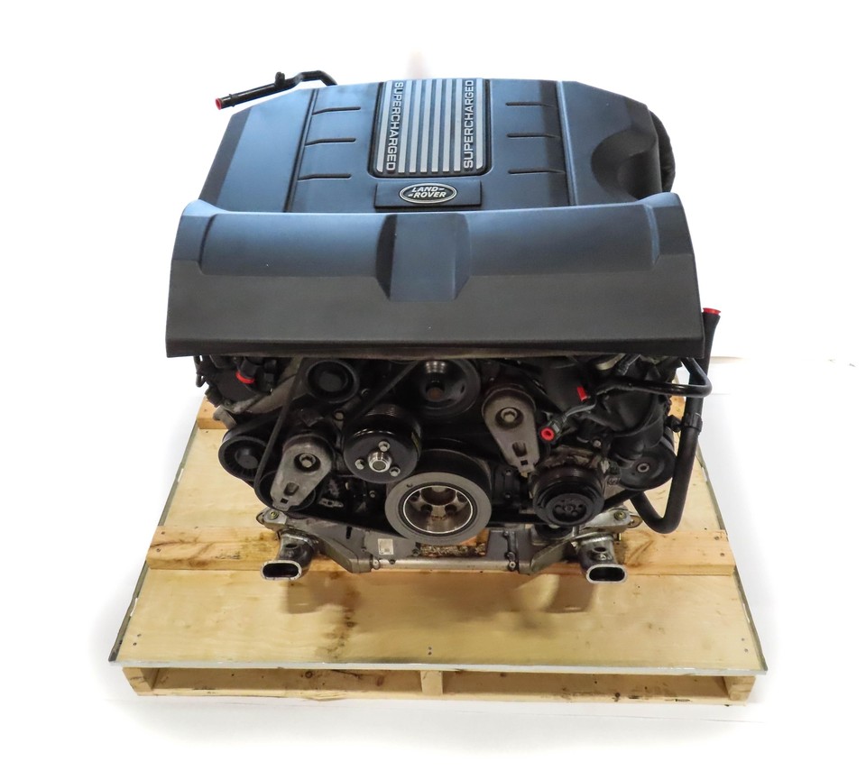 13-17 RANGE ROVER SPORT (L405 L494) 5.0L SUPERCHARGED ENGINE ASSEMBLY ...