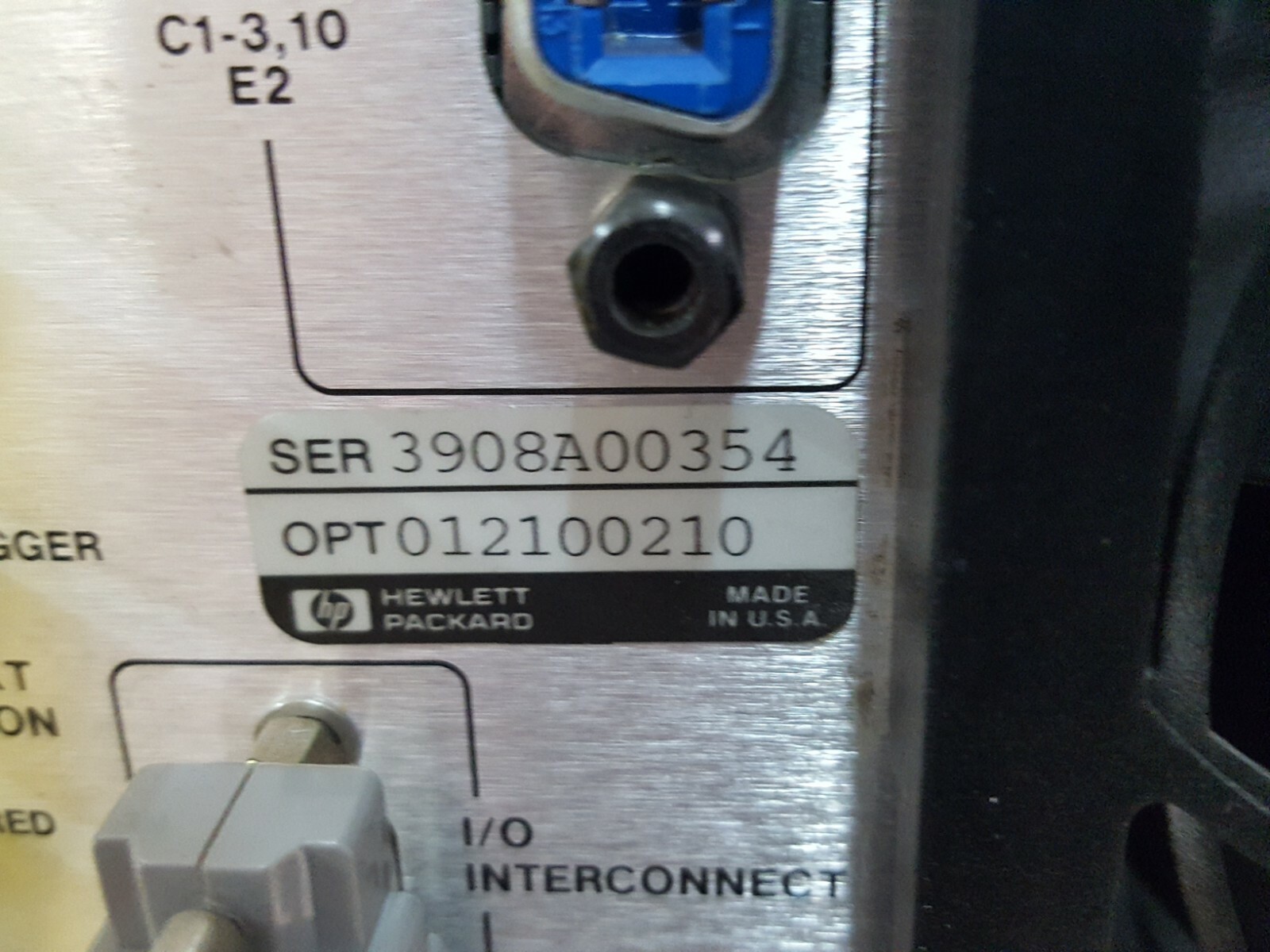 Agilent HP Keysight 8703A Lightwave Component Analyzer With Options 012 ...