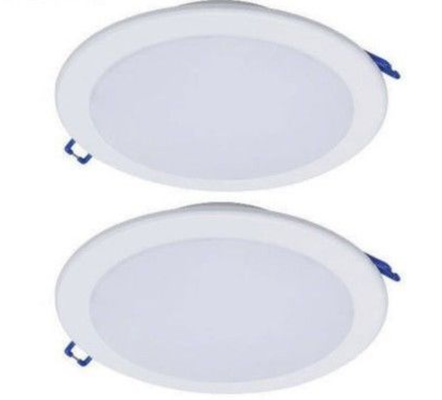 2-pack Philips 10w Smart Bright LED Downlight 800 Lumens 4000k 50w ...