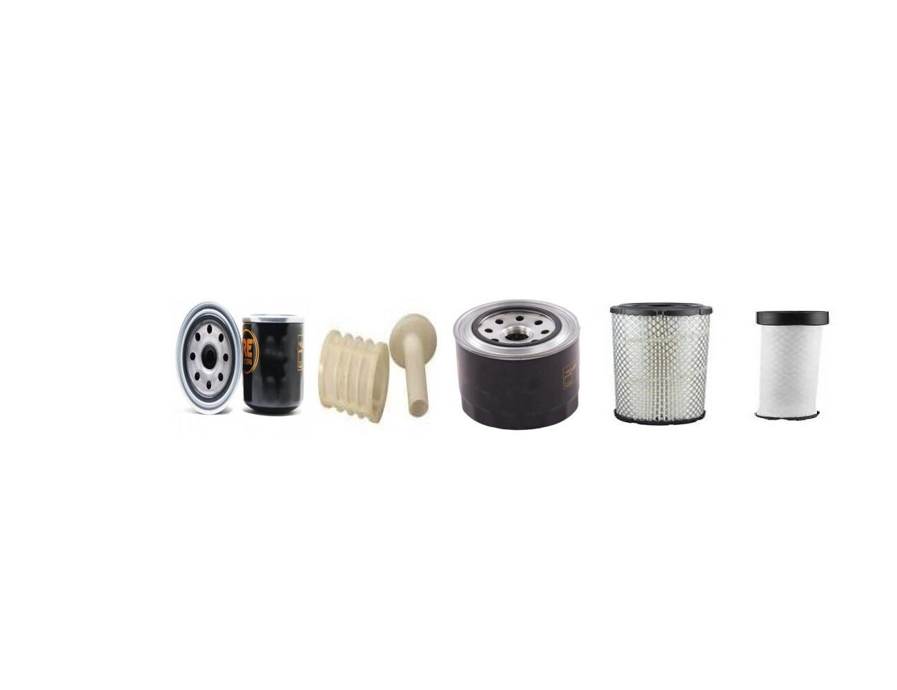 Kit Servicio de Filtro Para Volvo EC45 Pro Aire Aceite Filtros de ...