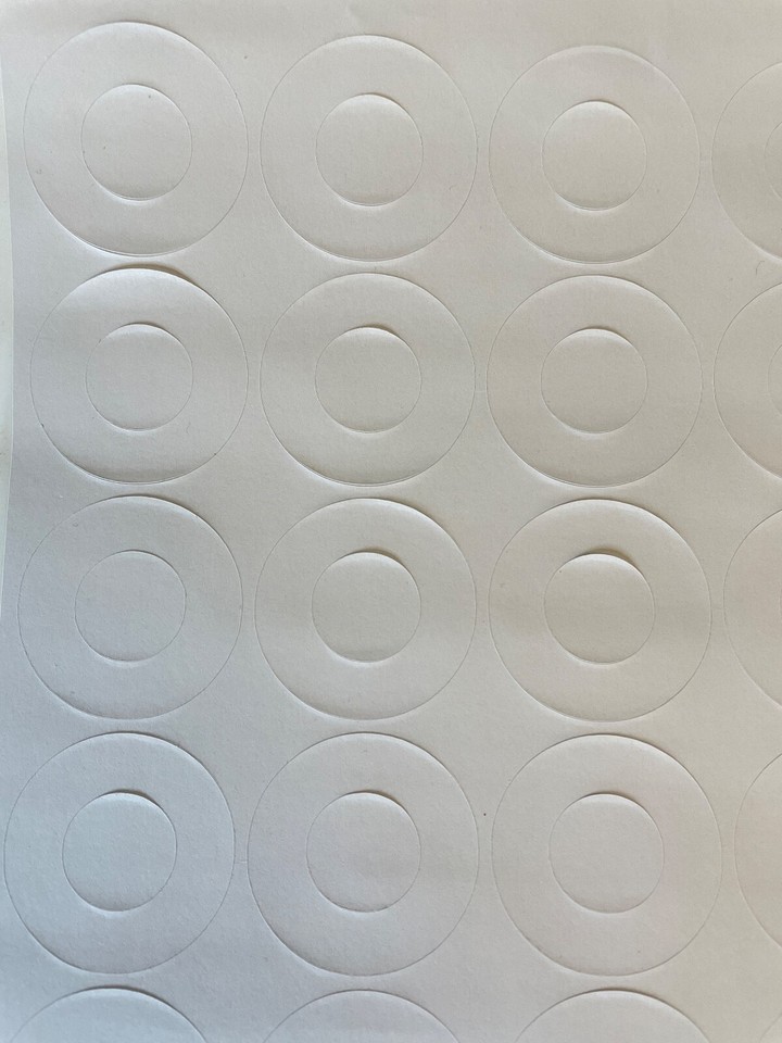 1050 CRACKED DISC HUB REPAIR RING STICKER LABEL! CD, DVD, PLAYSTATION ...