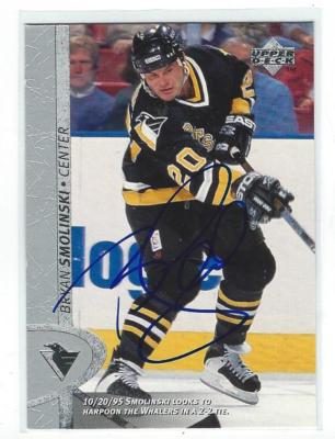 Bryan Smolinski Signed 1996/97 Upper Deck Card #322 | eBay