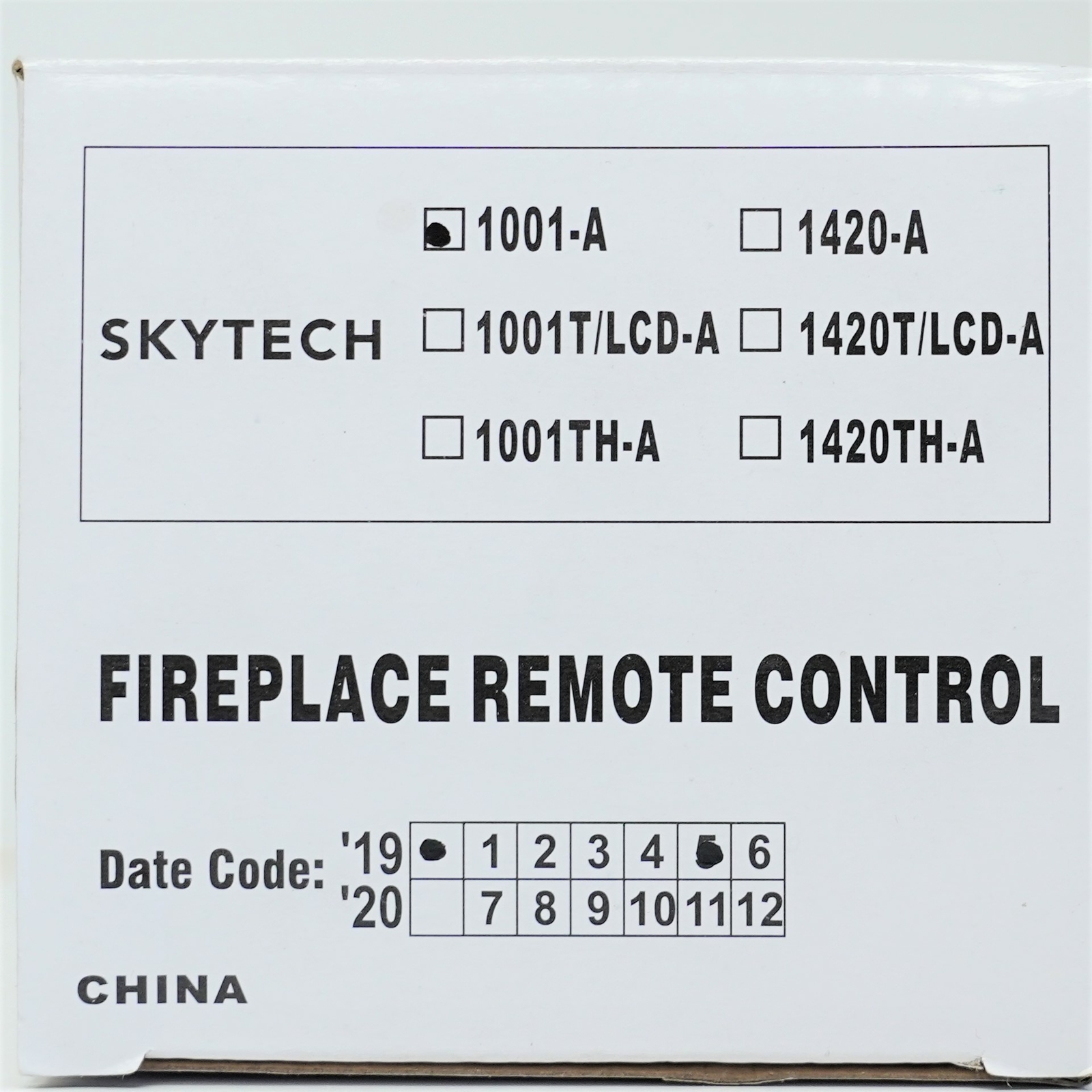 Skytech 1001-A Gas Fireplace On/Off Remote Control and Receiver ...