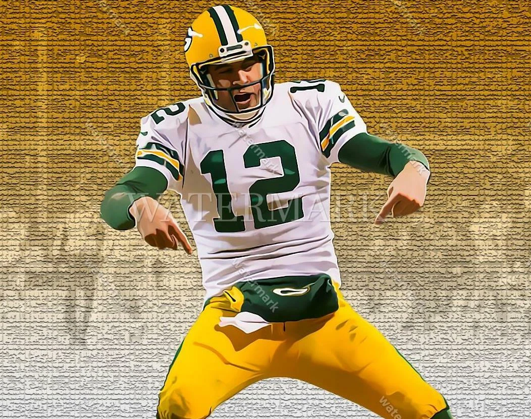 Aaron Rodgers Celebration