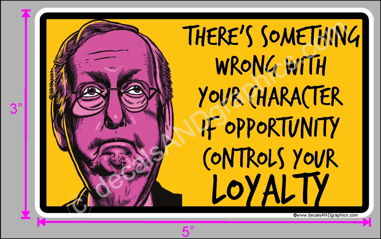 TRUMP 2020 STICKER MITCH McCONNELL RINO TRAITOR DECAL WINDOW BUMPER ...