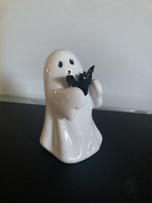 AUTHENTIC TARGET GHOST & Black Bat Ceramic Figure Halloween Hyde And ...