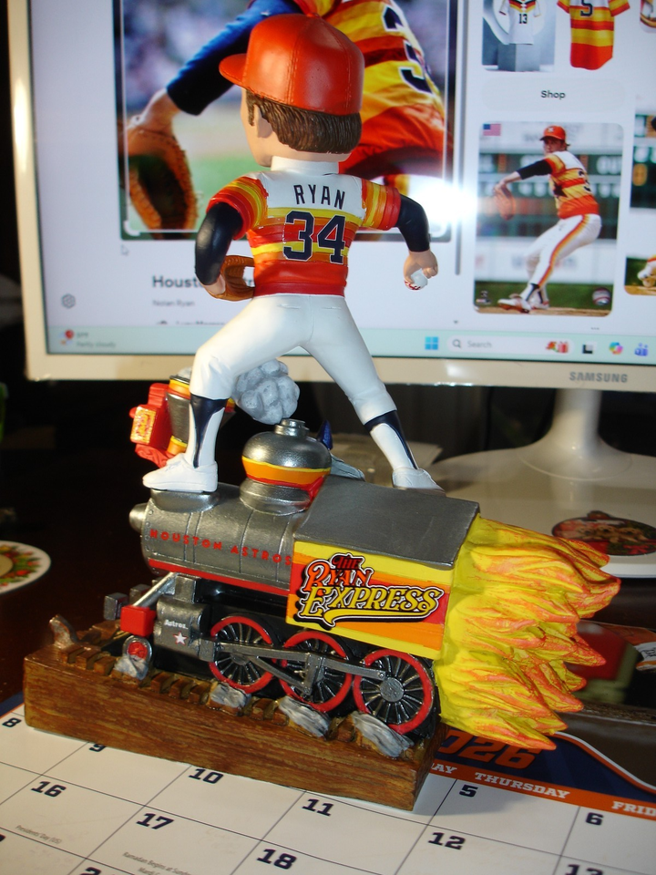 FOCO: NOLAN RYAN EXPRESS FIGURINE | eBay