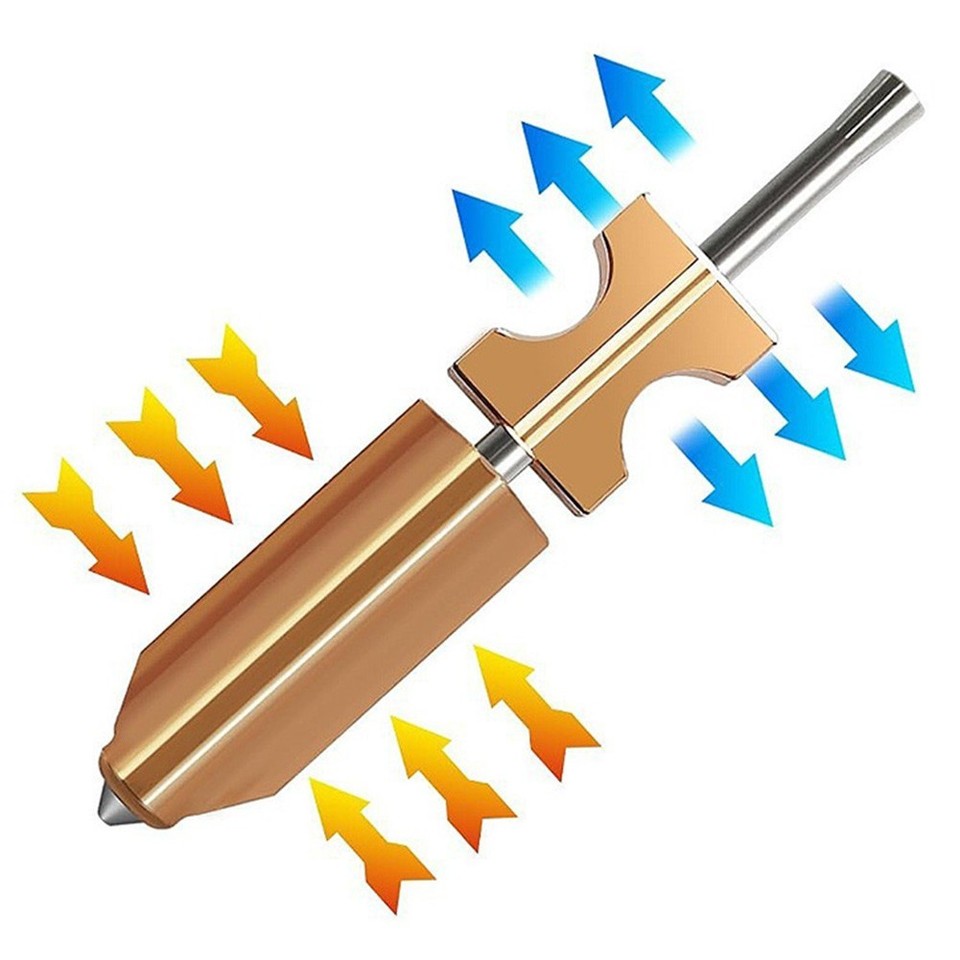 For Printer Maintenance All Metal Nozzle Kit 0.4mm Nozzle Size 0.6mm ...