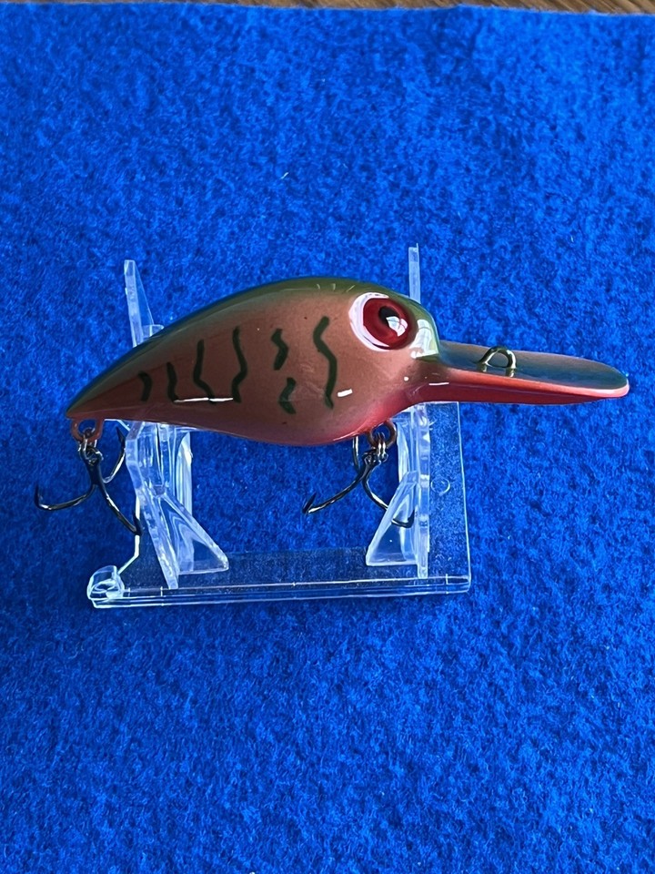 Vintage Storm Pre Rapala Magnum Wiggle Wart Fishing Lure Custom Painted ...