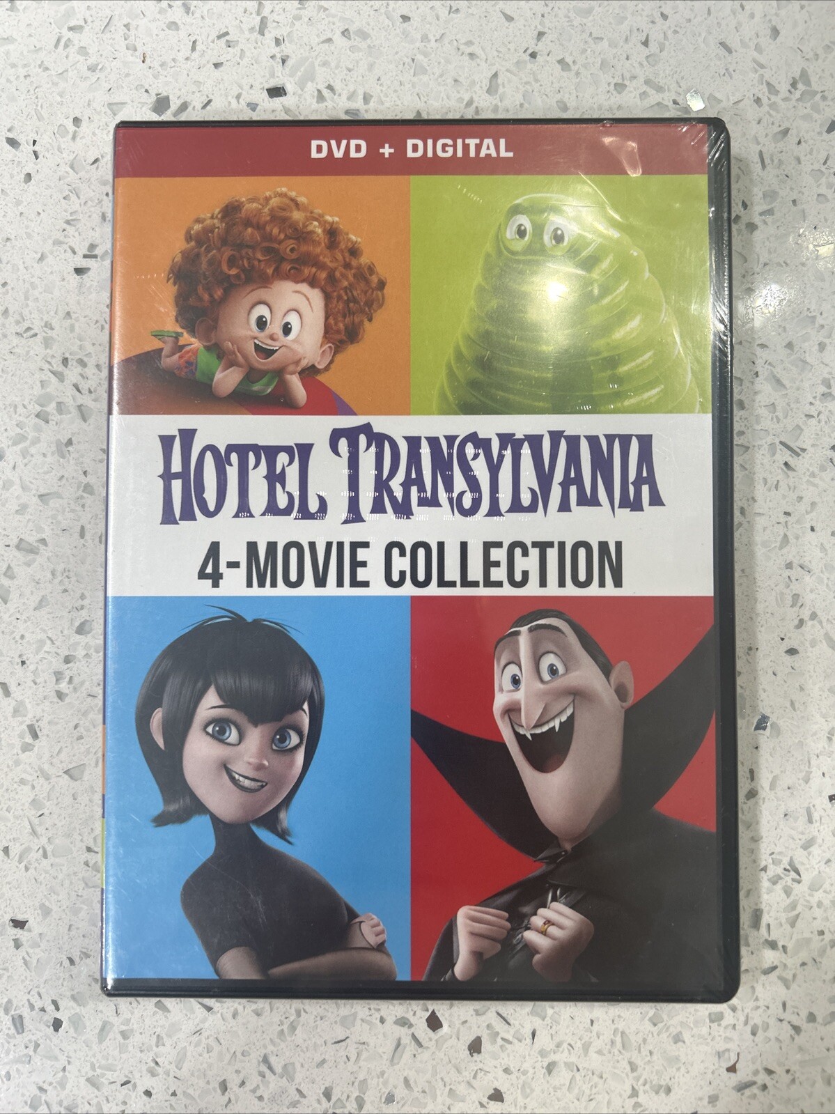 Hotel Transylvania 4 Movie Collection DVD And Digital New No Slip Cover ...
