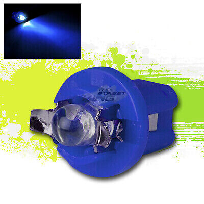 1 X 5MM LED T5 B8.5D 2721 286 BLUE INTERIOR DOME 12V LIGHT BULB LAMP ...