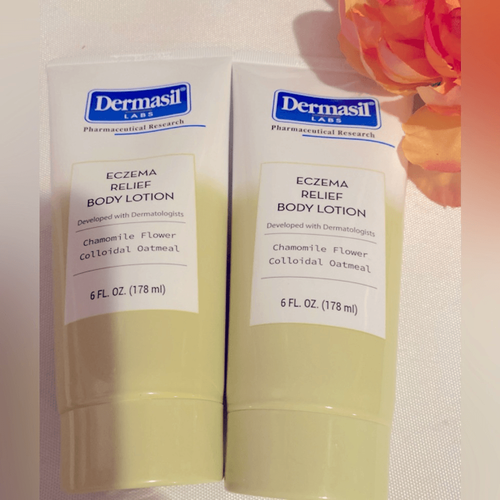 Dermasil Eczema Relief Moisturizing Lotion Colloidal Oatmeal Set of 2 ...