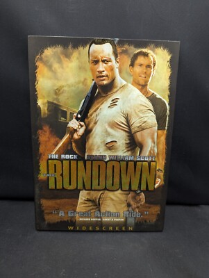 The Rundown (DVD, 2003) Dwayne "The Rock" Johnson Seann William Scott ...