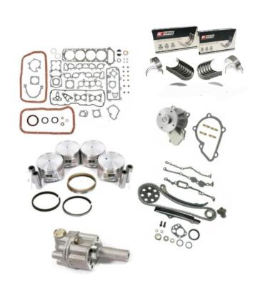 Fit 90-97 Nissan PicUp 2.4L KA24E ENGINE MASTER REBUILD KIT KING ...