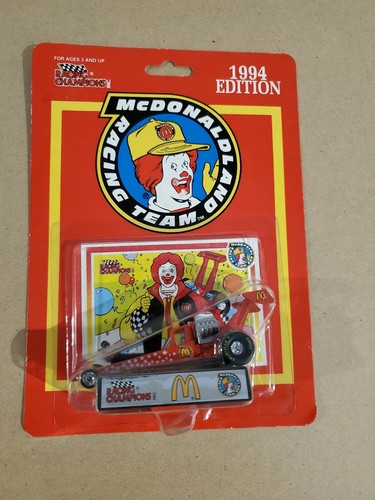 Racing Champions McDonalds Racing Team 1994 Edition Ronald McDonald ...