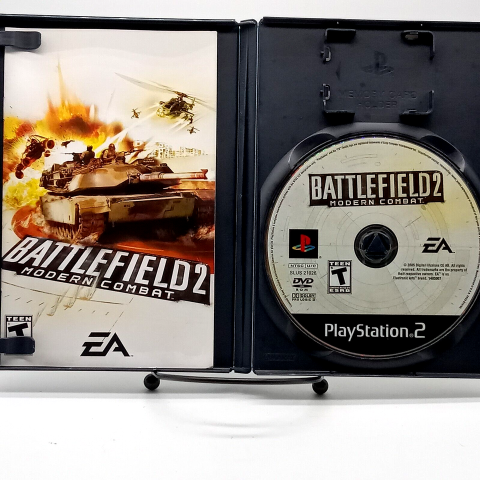Battlefield 2 Modern Combat PS2 Sony (PlayStation 2, 2005) w/ Manual ...