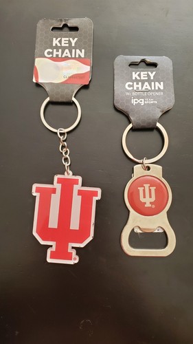 2 Indiana University Bloomington Hoosiers Key Chain And Bottle Opener ...