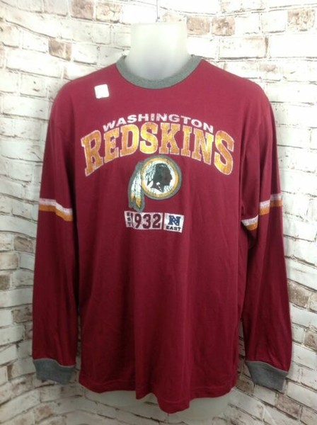 Washington Redskins Long Sleeve T-shirt NFL Team Apparel Men's Size 2xl ...