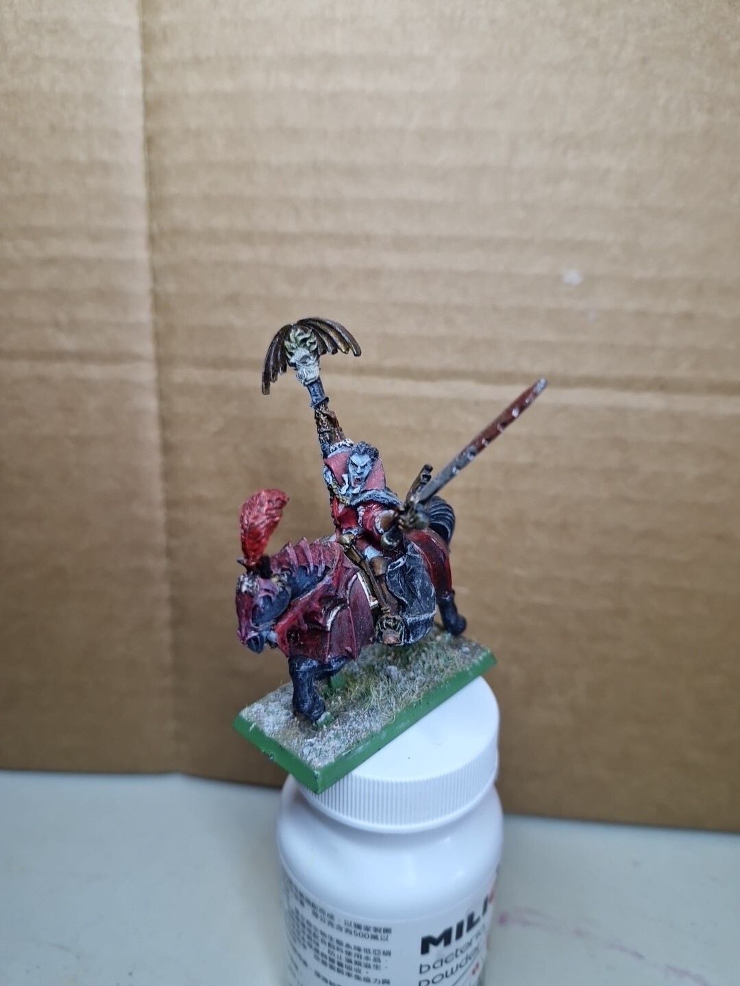 Warhammer Fantasy AOS Vampire Counts Mounted Manfred Von Carstein OOP ...