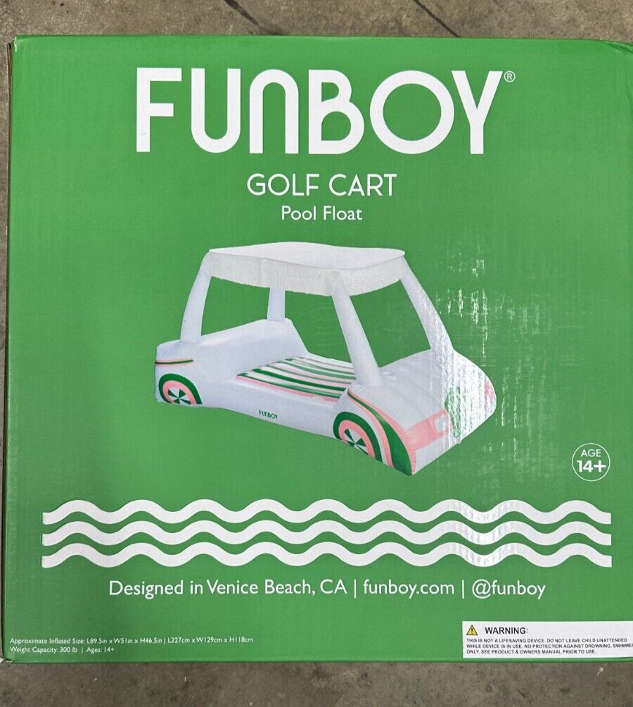 FunBoy Golf Cart Pool Float | eBay